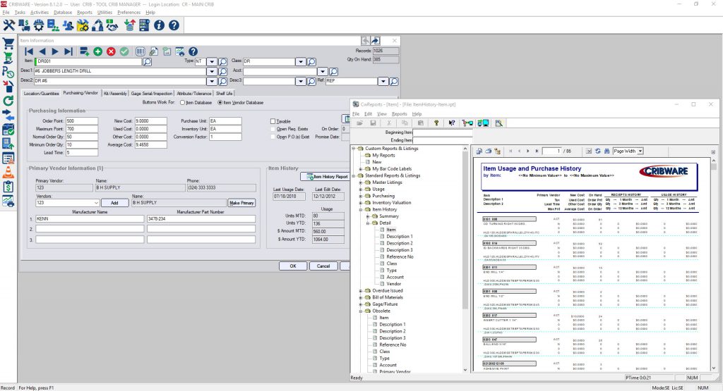 CRIBWARE Modules – CRIBWARE